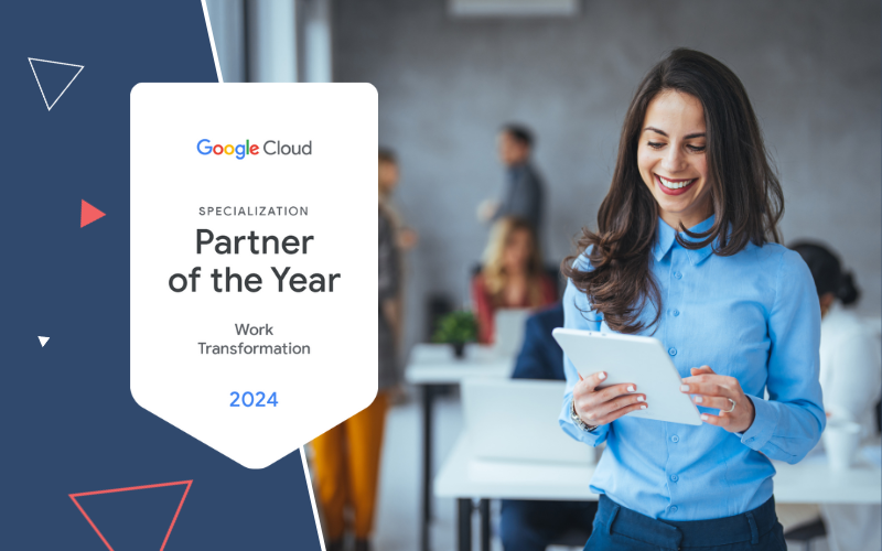 Onix Wins 2024 Google Cloud Work Transformation Partner Award