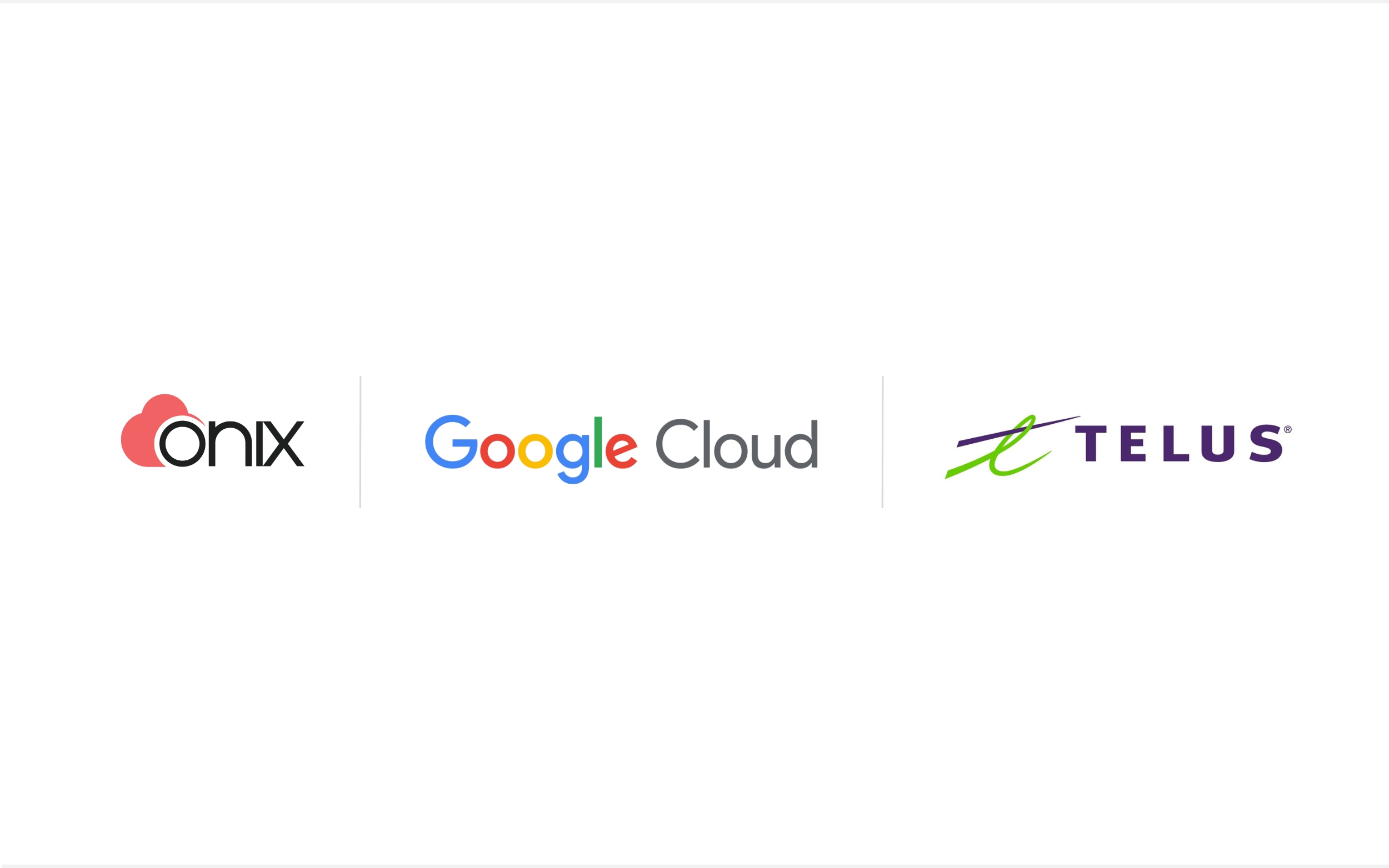 TELUS, Google Cloud, and Onix Collaborate to Modernize Data Storage